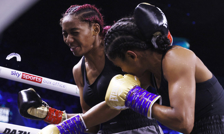 British boxer Ramla Ali wins first Saudi women’s boxing match in ...