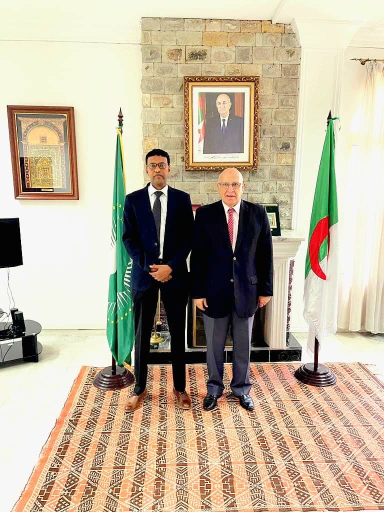 The Somali ambassador to Ethiopia meets with the Congo and Algerian ...