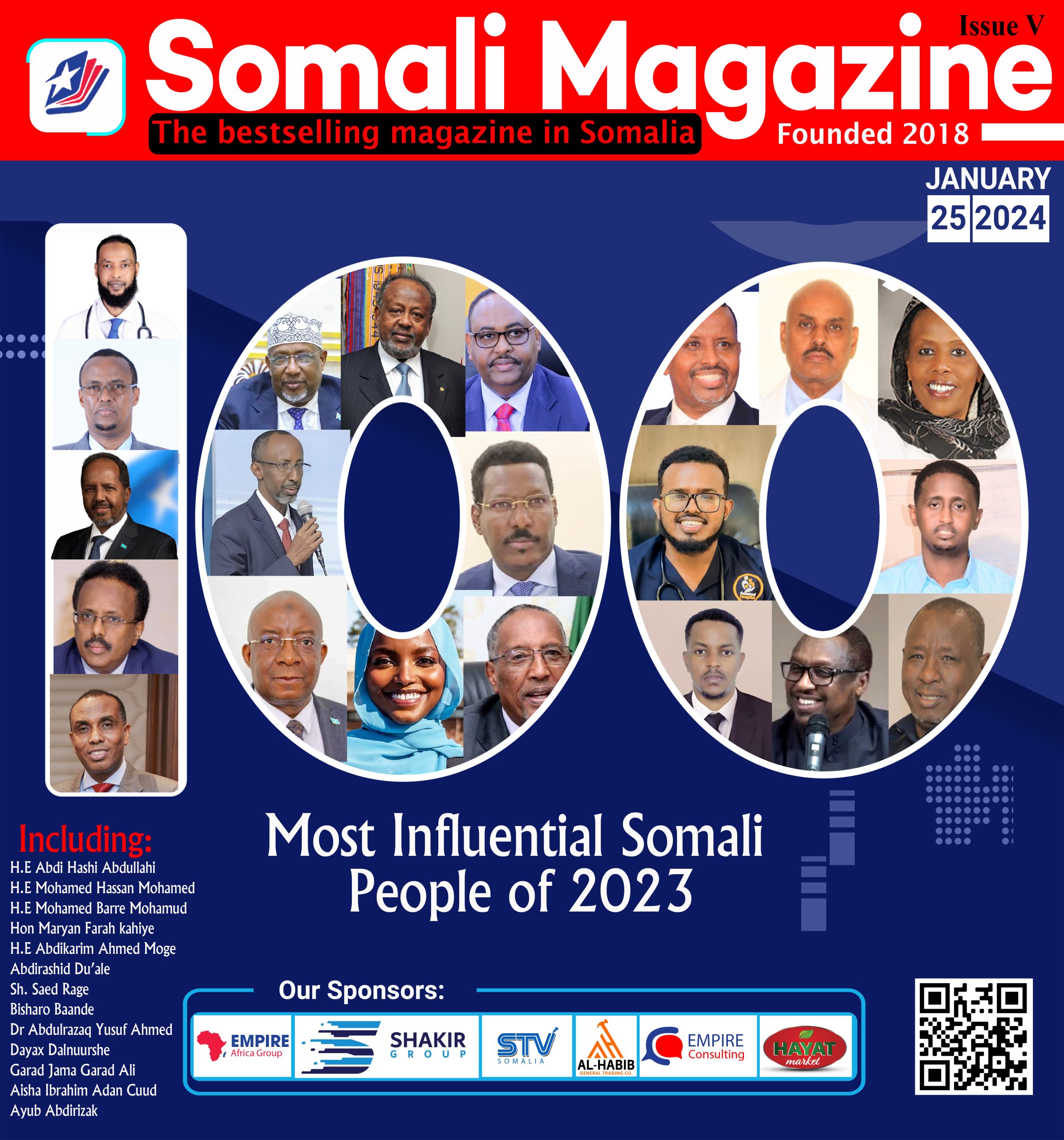 Pessoas Famosas Da Somalia Somali Magazine Announces The 100 Most