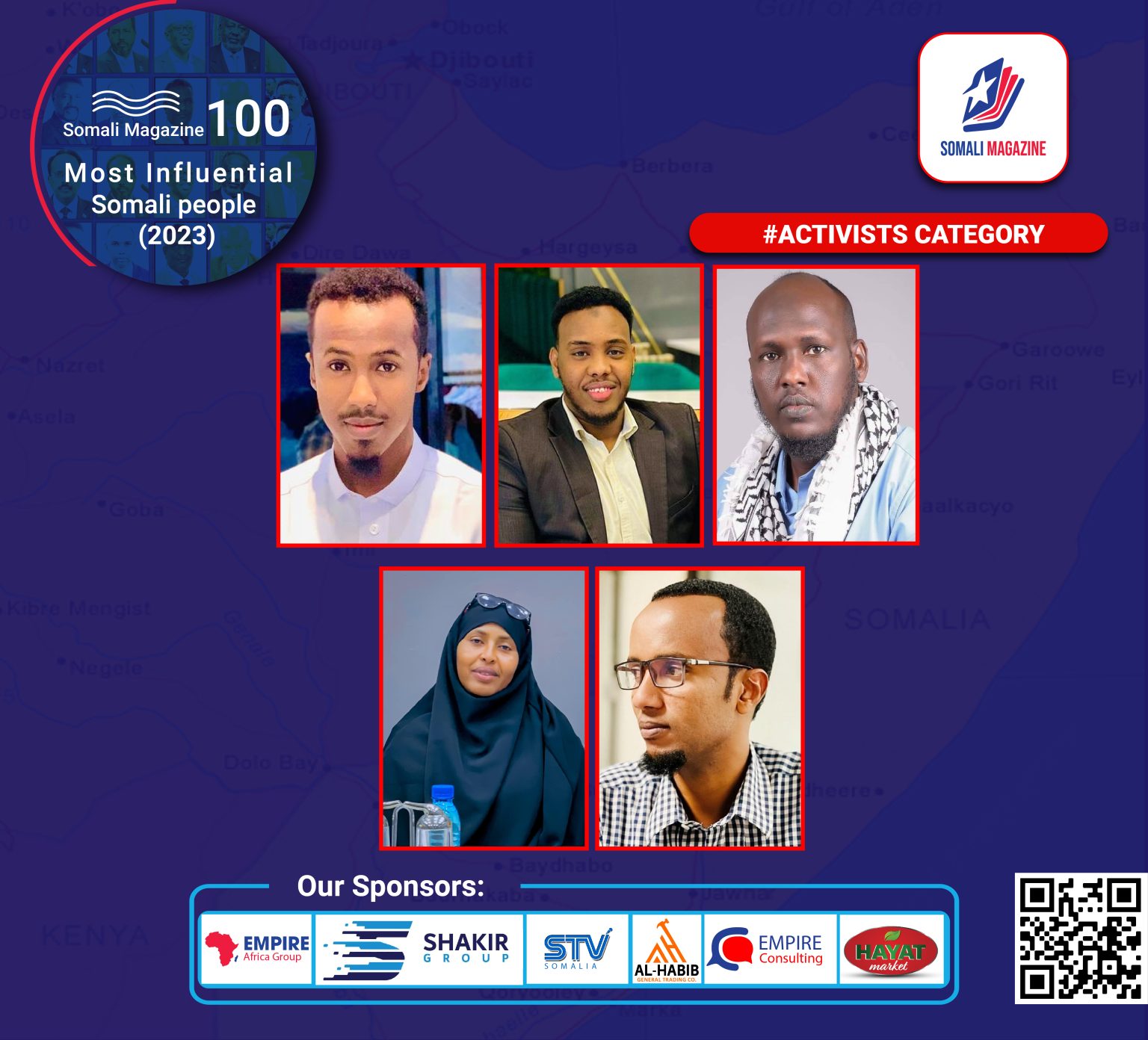 Somali Magazine Announces the 100 Most Influential Somali People of ...