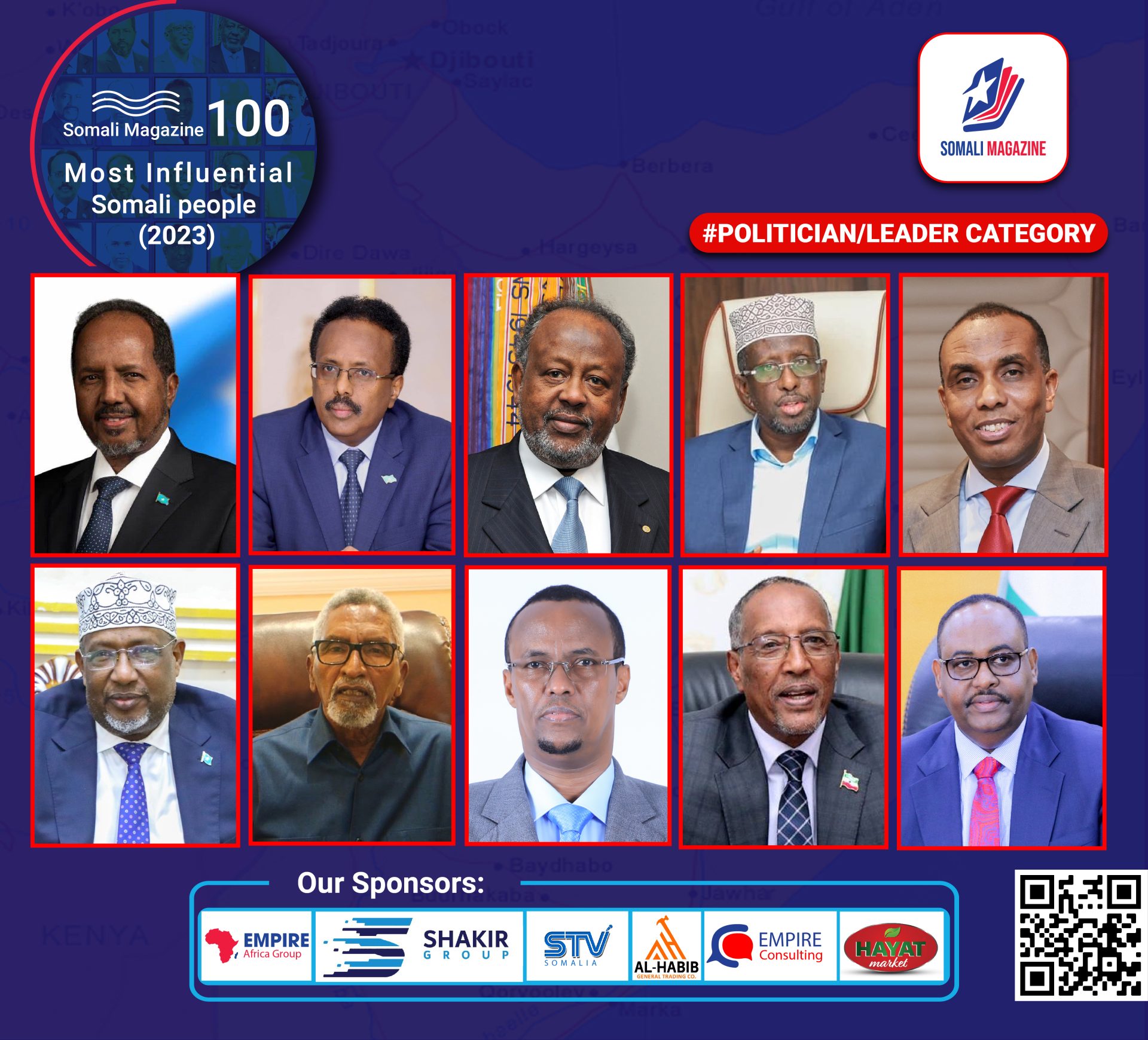 Somali Magazine Announces the 100 Most Influential Somali People of ...