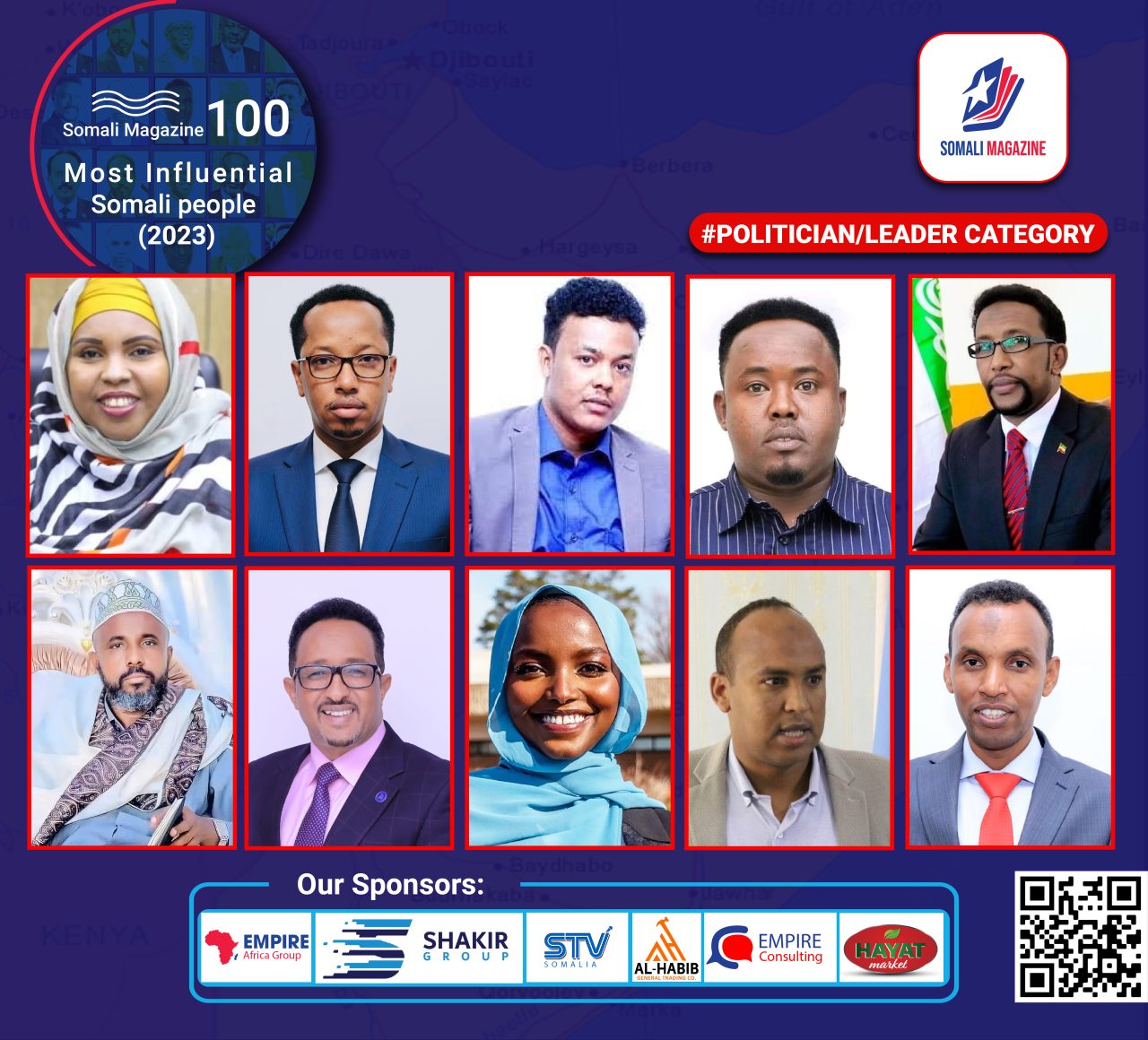 Somali Magazine Announces the 100 Most Influential Somali People of ...