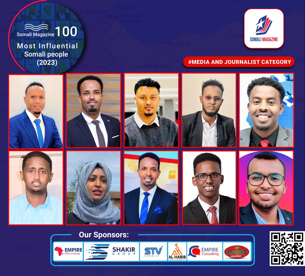 Somali Magazine Announces the 100 Most Influential Somali People of ...