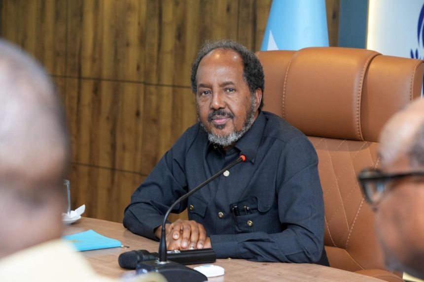 President Hassan Sheikh chairs a security meeting to strengthen ...
