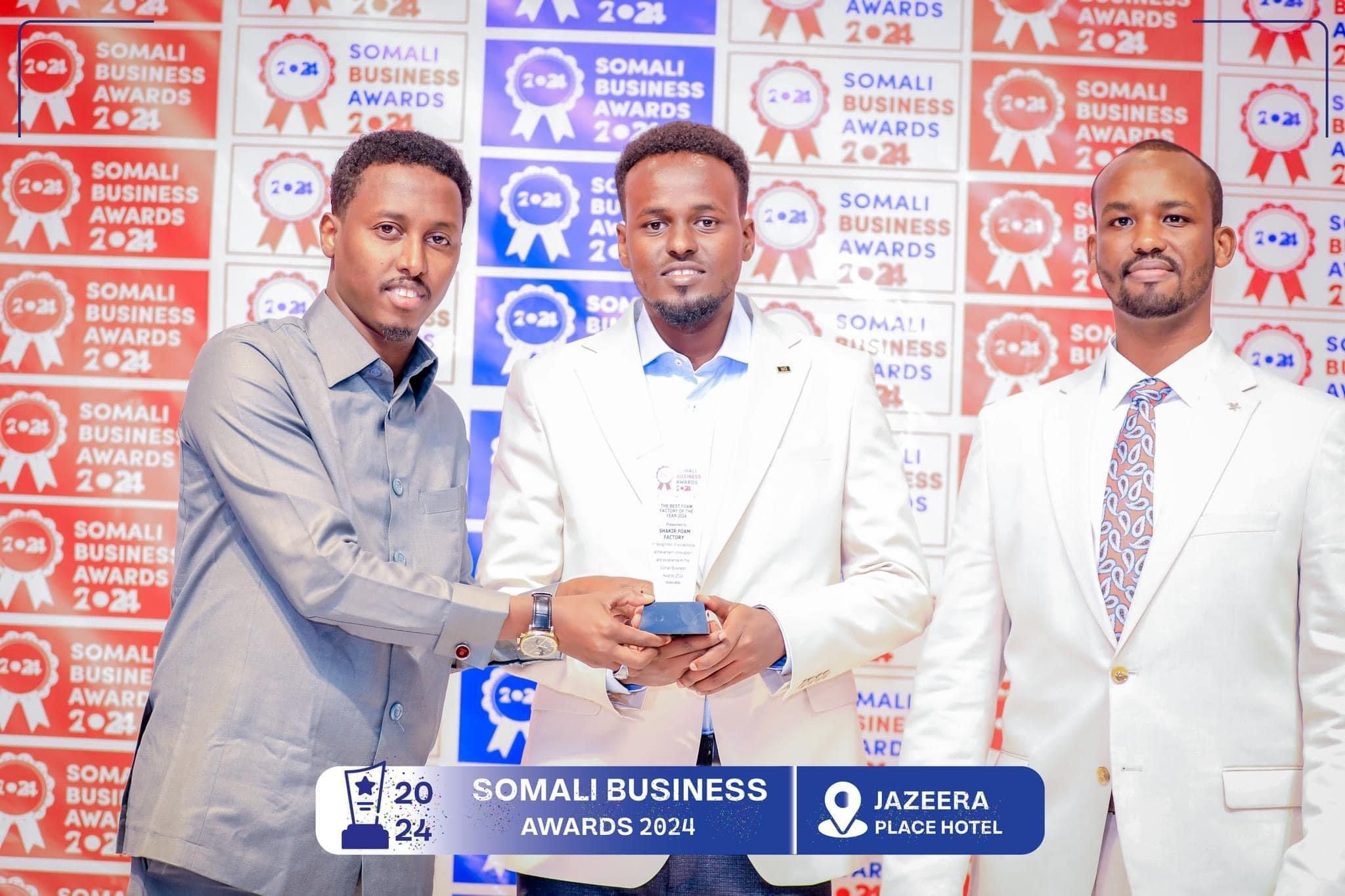 Shakir Foam Factory Wins Best Foam Factory of the Year 2024 at Somali ...