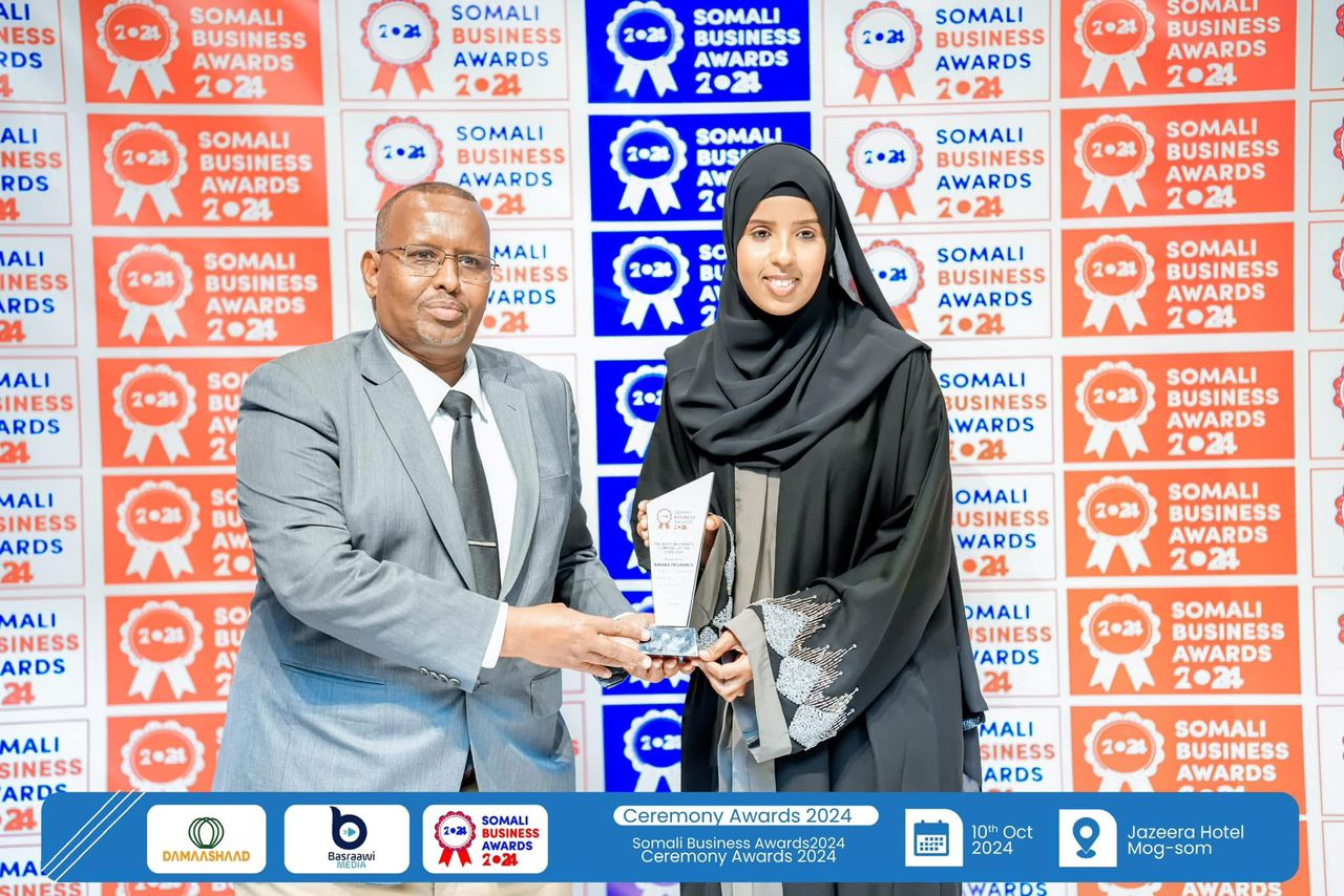 Baraka Insurance Wins Best Insurance Company of the Year 2024 at Somali ...