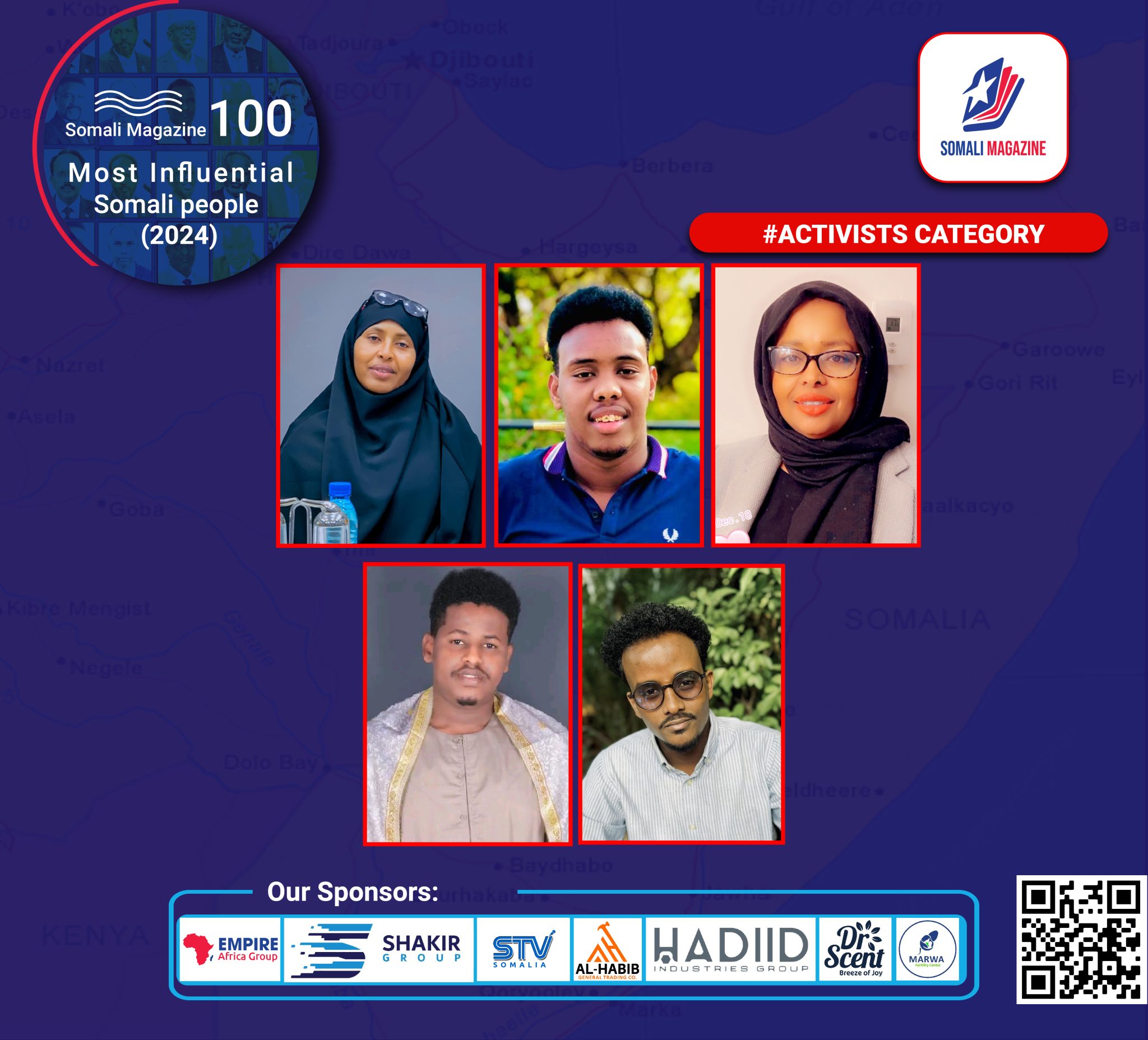 Somali Magazine Unveils the 100 Most Influential Somali People of 2024 ...