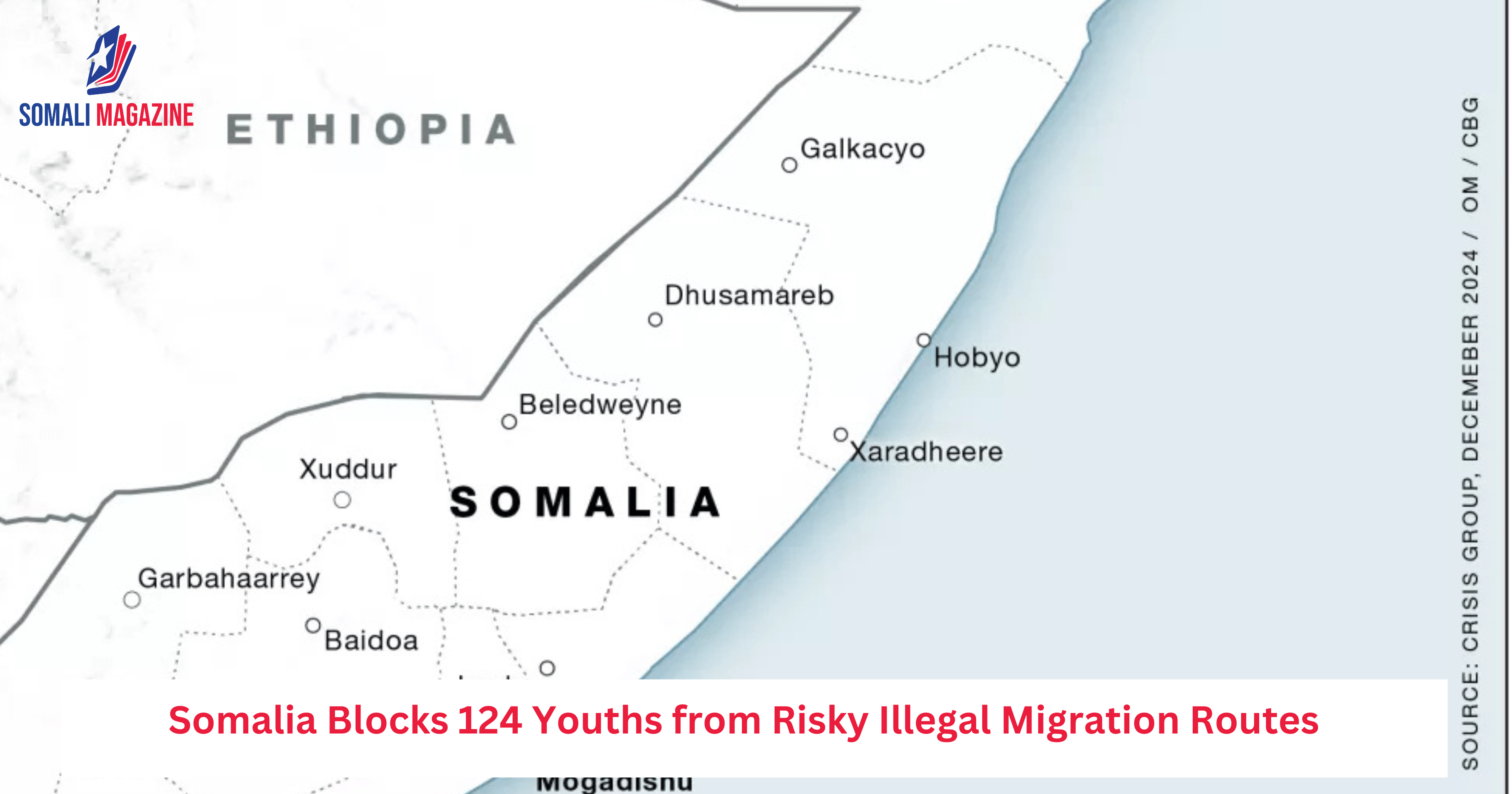 Somalia Blocks 124 Youths from Risky Illegal Migration Routes - Somali ...