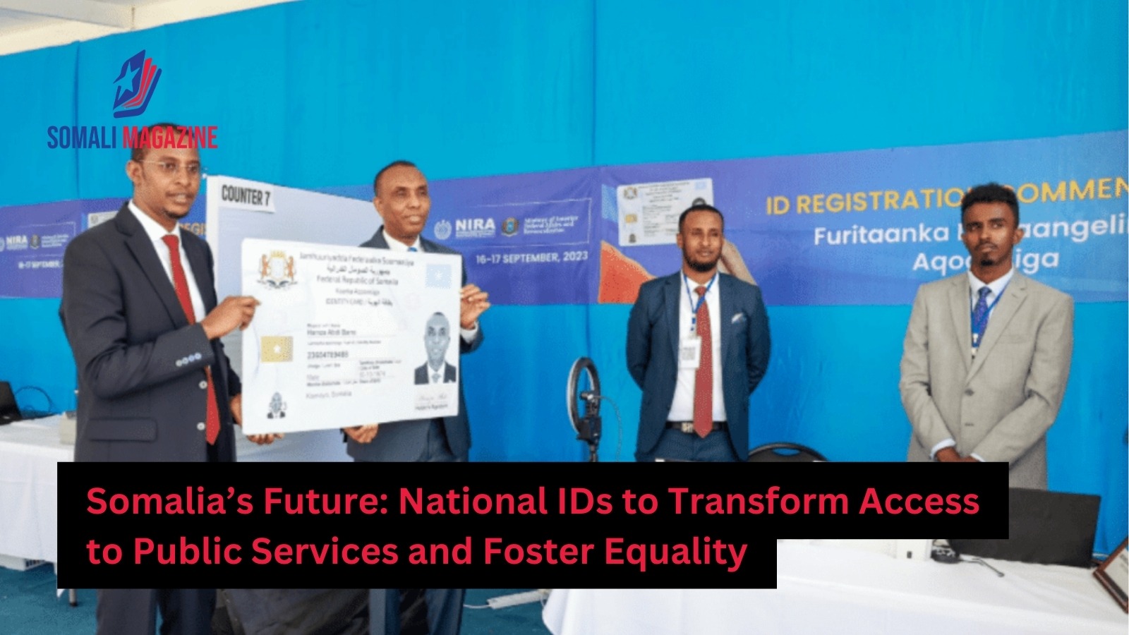 Somali Mandates National IDs for Public Service Access - Somali ...