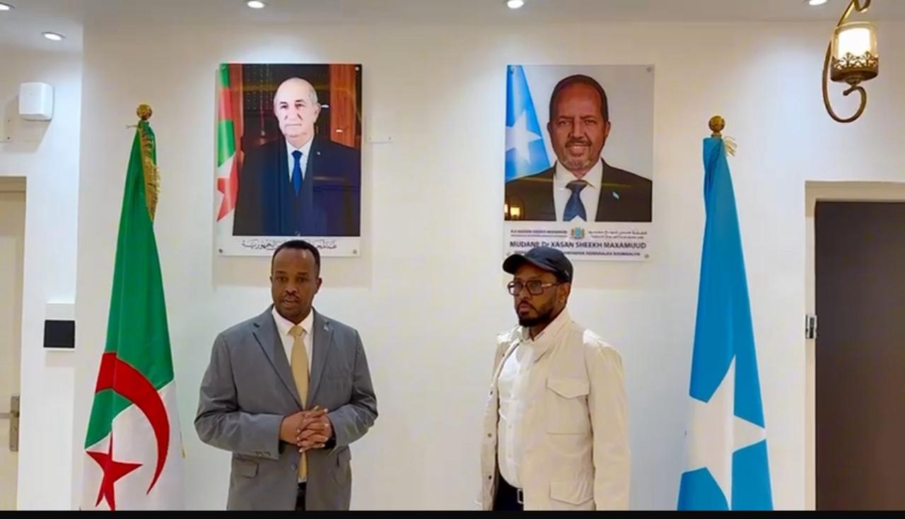 Somalia’s Finance Minister Visits Newly Opened Embassy in Algeria, Reinforcing Bilateral Ties ...