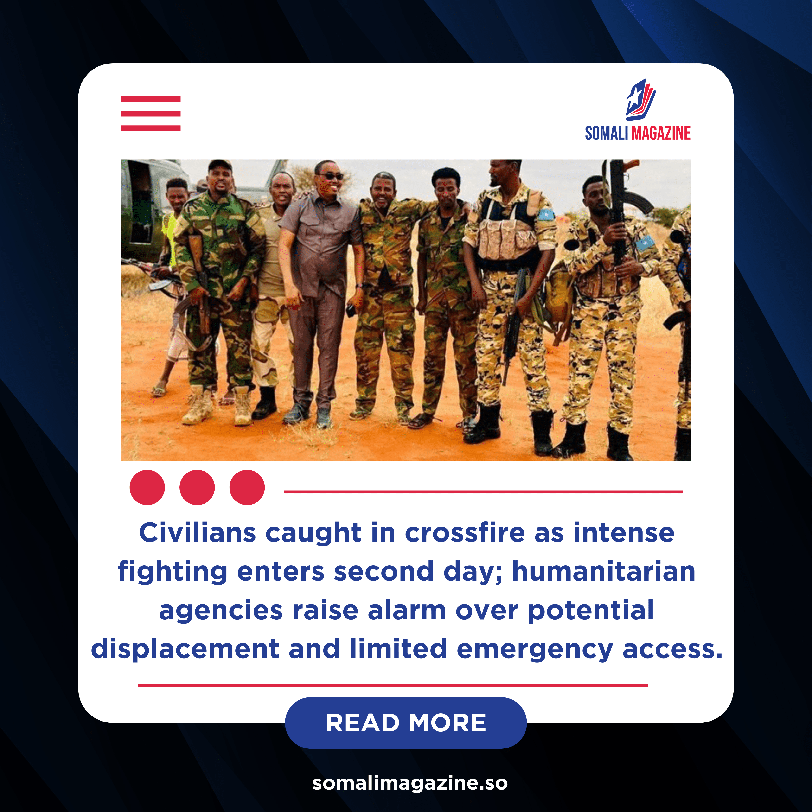 Deadly Clashes Rock Beled Hawo as Federal and Jubaland Forces Battle ...