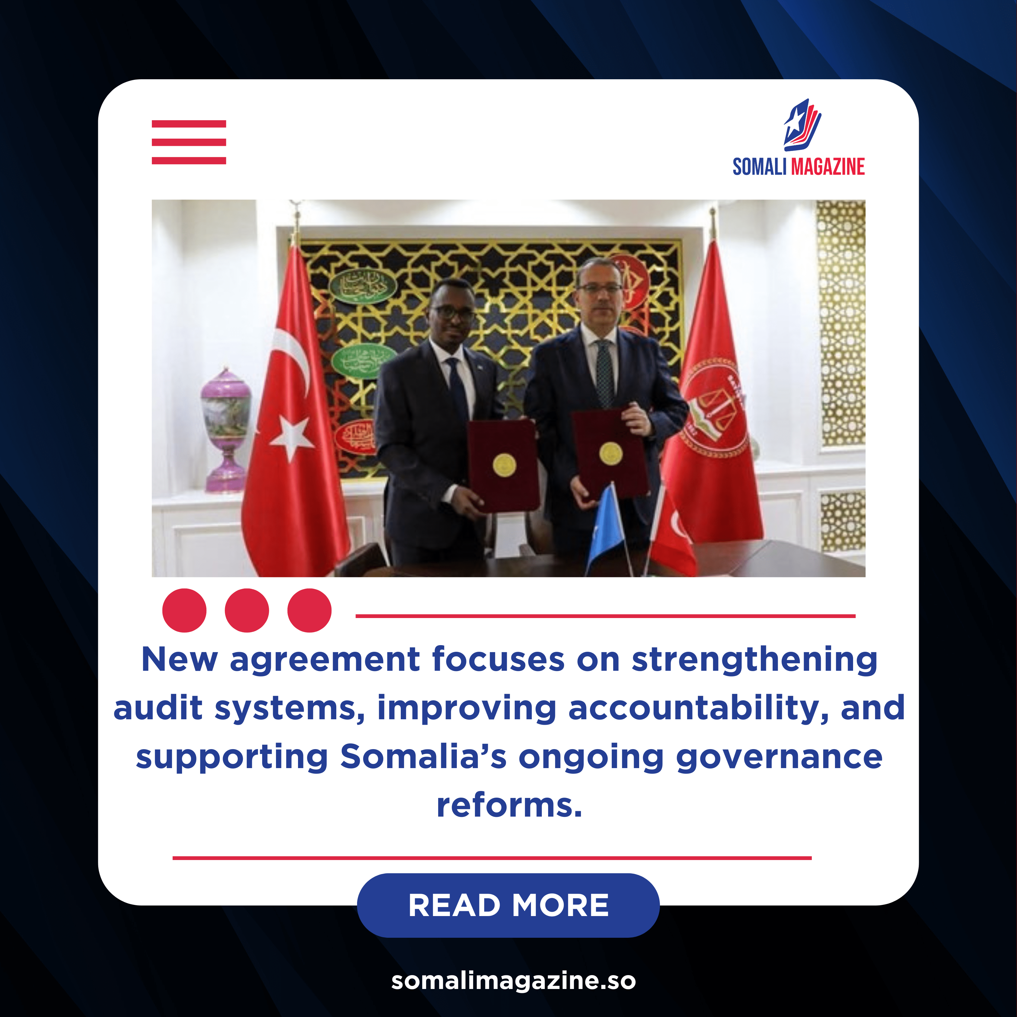 Somalia and Türkiye Partner to Boost Public Financial Oversight and ...