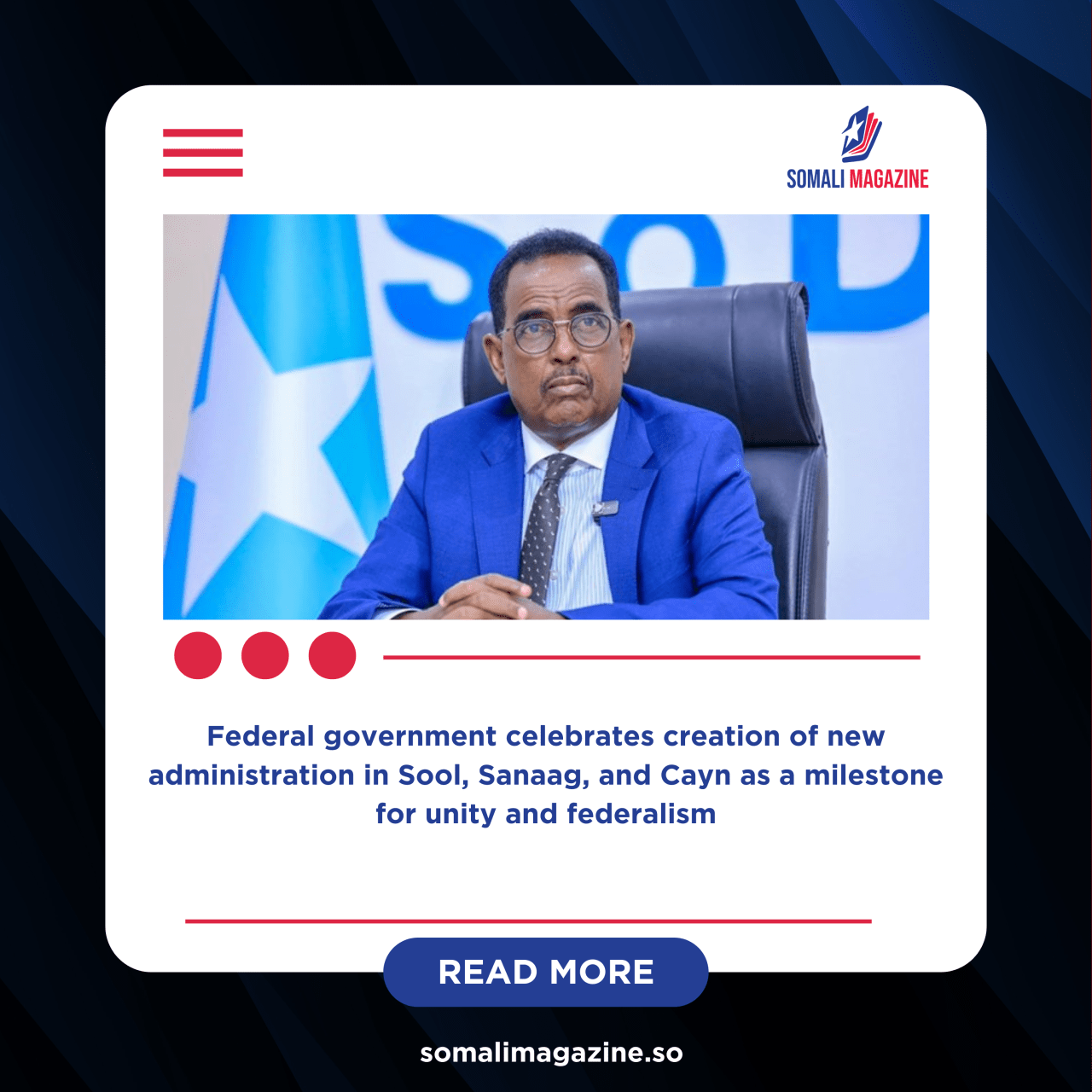Somalia Formally Establishes Northeastern State Integrating SSC Regions ...