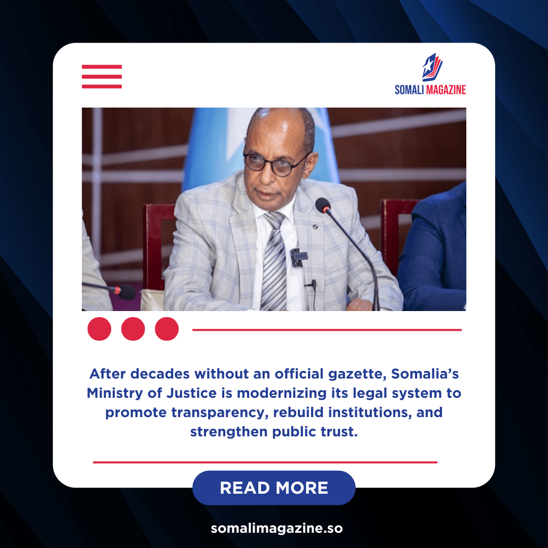 Somalia Digitizes Its Legal Archives to Restore Public Access to the ...