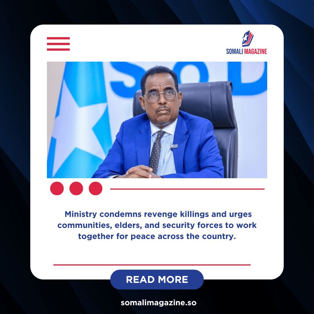 Somali Government Urges End to Clan Violence, Calls for Unity and ...