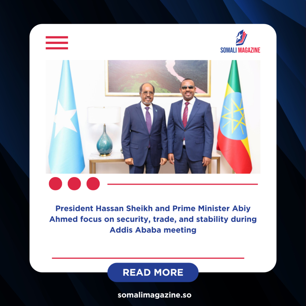 Somali and Ethiopian Leaders Hold Talks to Strengthen Regional ...